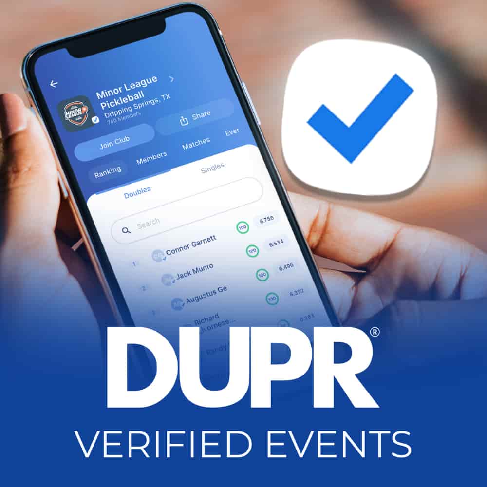 DUPR Blog | Strengthening Match Integrity with DUPR Verified Events